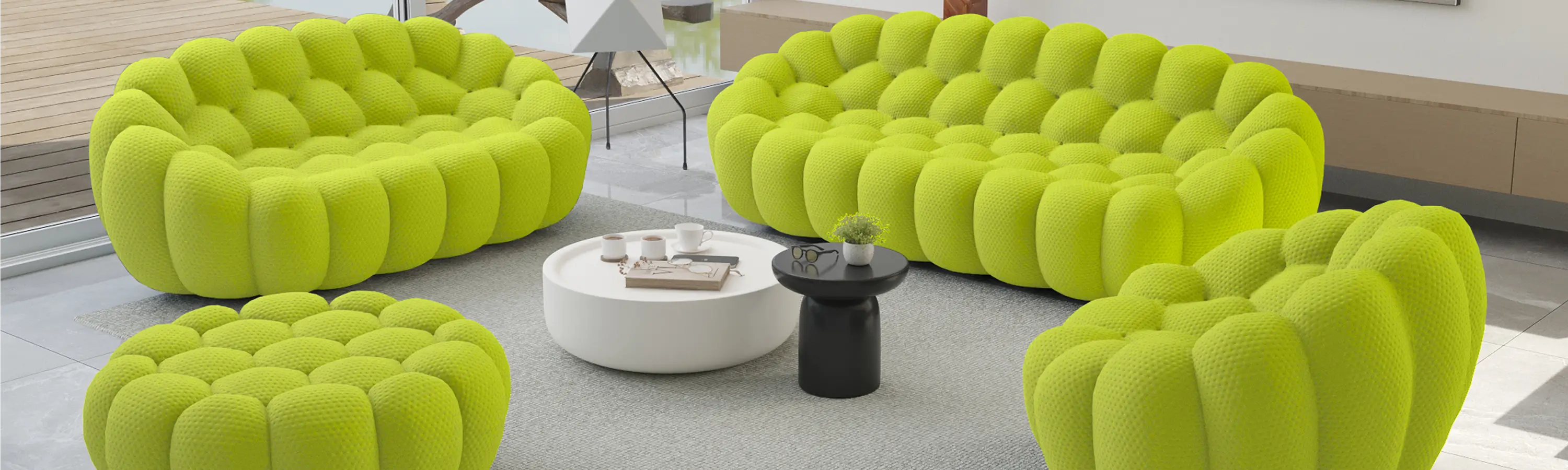 Essential Boneless Couch - No-Frame & Deep Seat | WJS Home