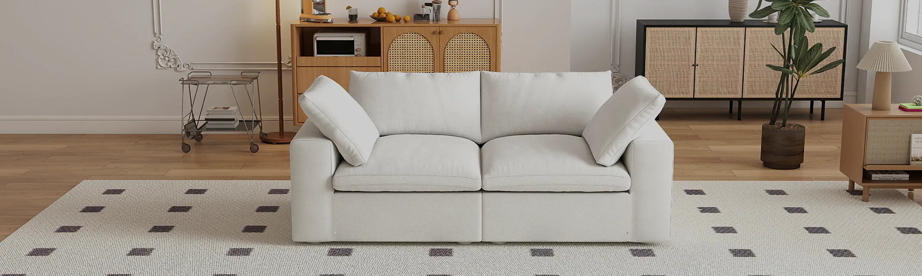Modern Loveseats for Small Spaces | WJS Home